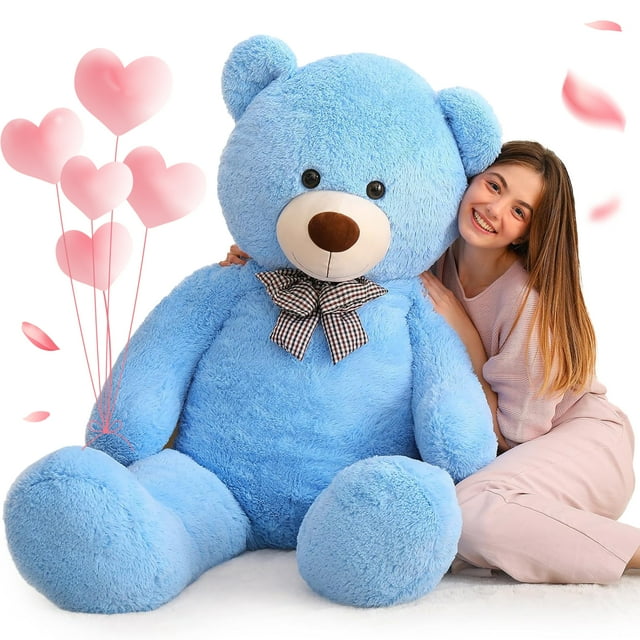 Free Shipping! MorisMos Giant Teddy Bear 55" Stuffed Animal Soft Big ...