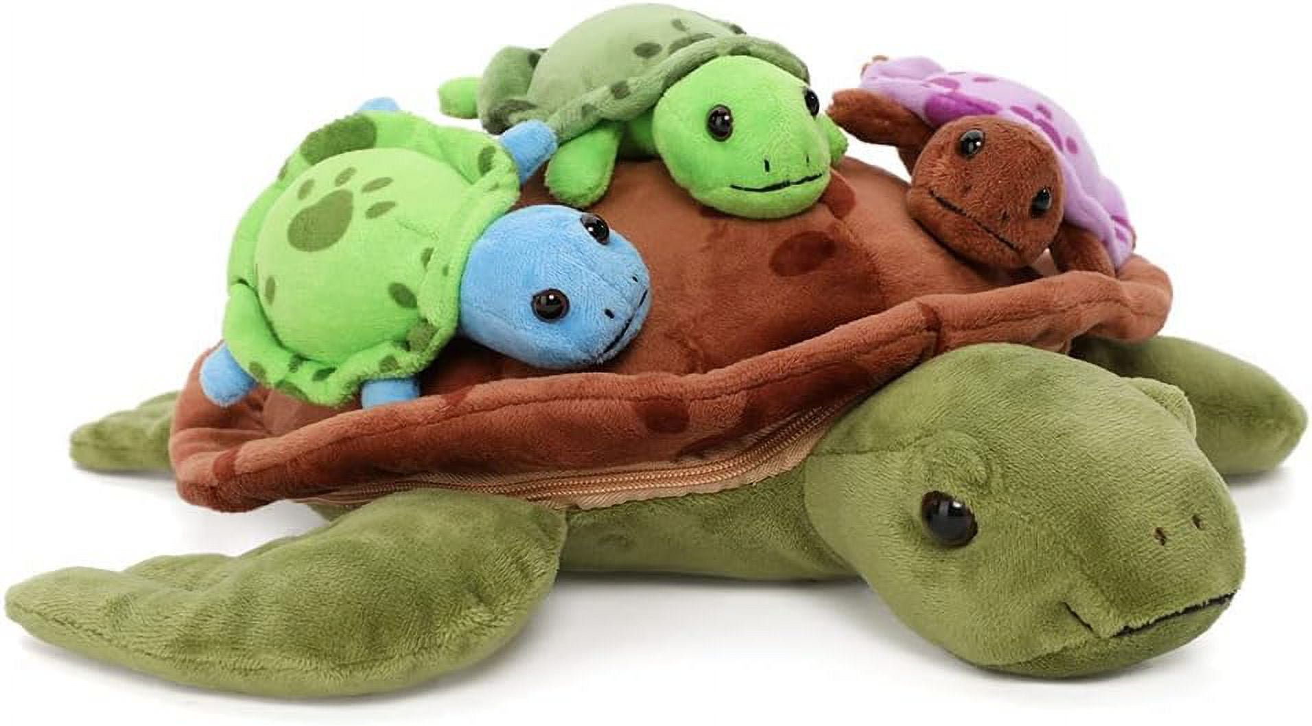 MorisMos Sea Turtle Stuffed Animal Plush Turtle with 3 Babies - Walmart.com