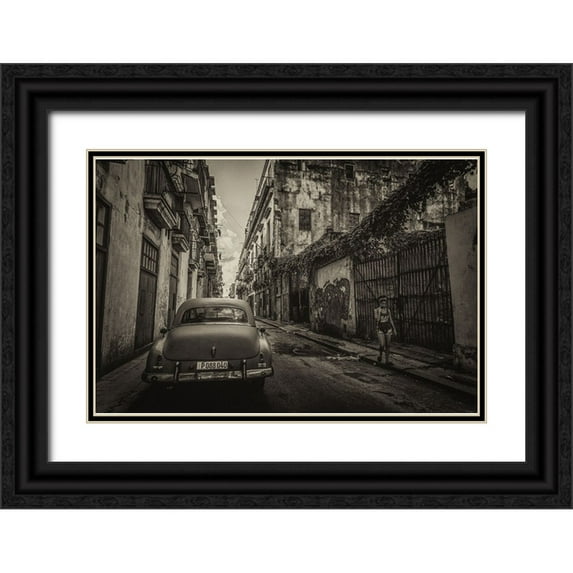 Morishige, Koji 14x11 Black Ornate Wood Framed with Double Matting ...