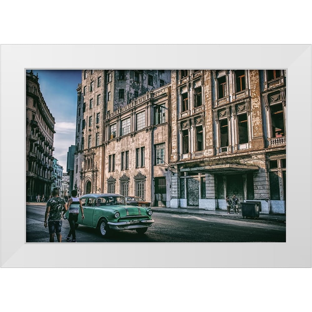 Morishige, Koji 18x13 White Modern Wood Framed Museum Art Print Titled ...