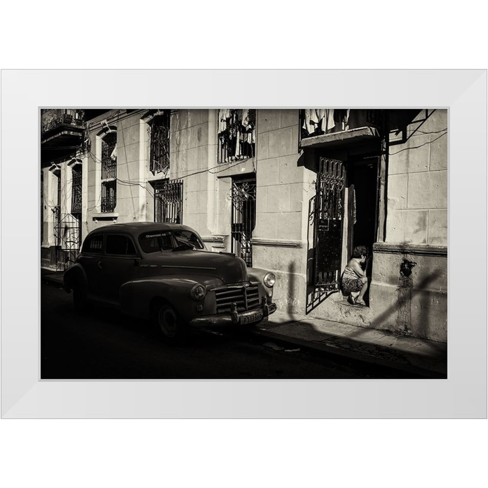 Morishige, Koji 18x13 White Modern Wood Framed Museum Art Print Titled ...