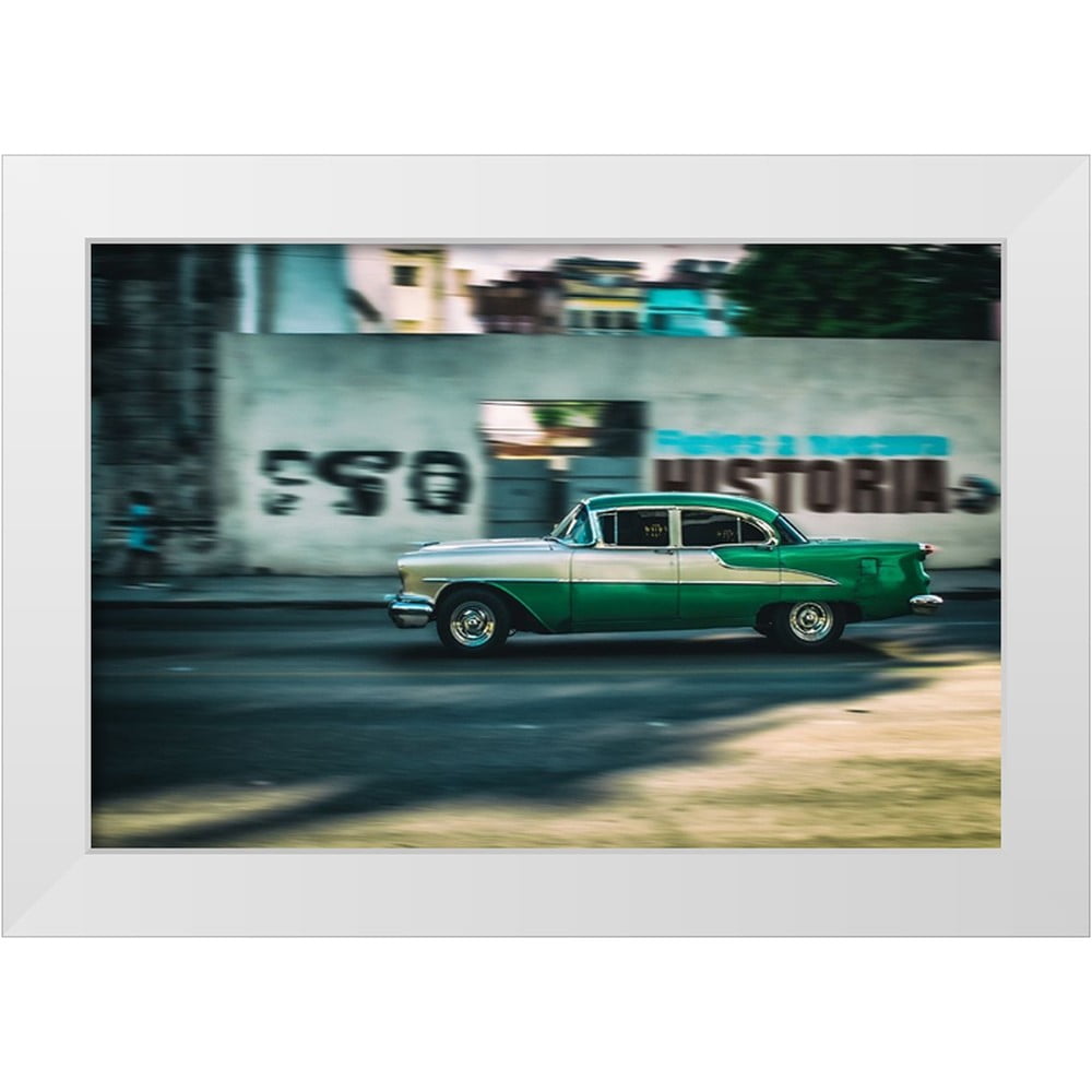 Morishige, Koji 32x23 White Modern Wood Framed Museum Art Print Titled ...