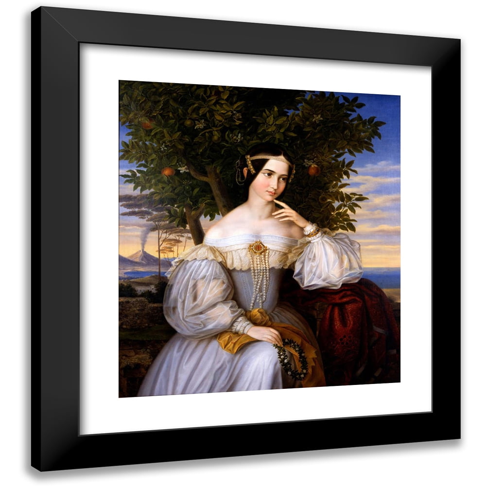 Moritz Daniel Oppenheim 12x14 Black Modern Framed Museum Art Print ...