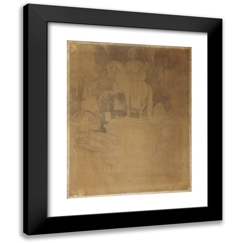 Moritz Von Schwind 15x18 Black Modern Framed Museum Art Print Titled ...