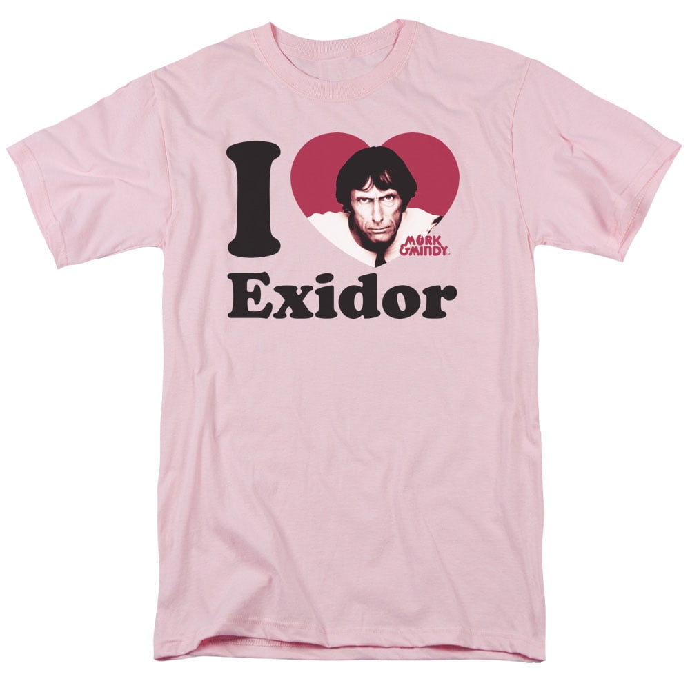 Mork & Mindy I Heart Exidor Officially Licensed Adult T-Shirt XL ...