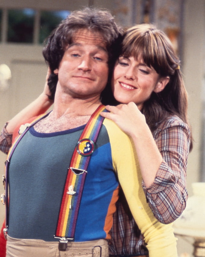 Mork and Mindy 24x36 Movie Poster HD Aluminum Wall Art Robin Williams ...