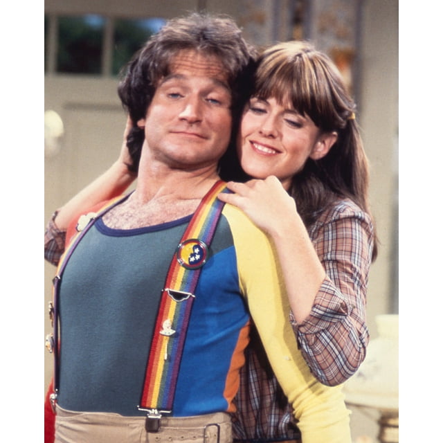 Mork and Mindy 24x36 Movie Poster HD Aluminum Wall Art Robin Williams ...
