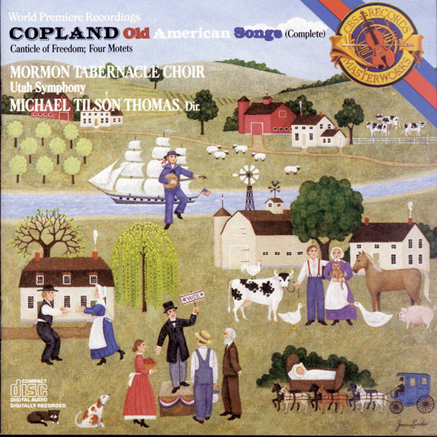 Mormon Tabernacle Choir - Old American Songs - Music & Performance - CD ...