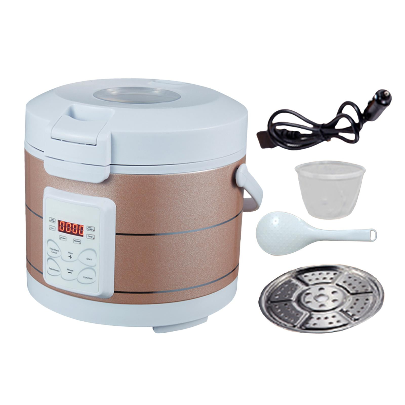 Mornei 12V 24V Portable Car 3L Electric Rice Cooker Food Steamer ...