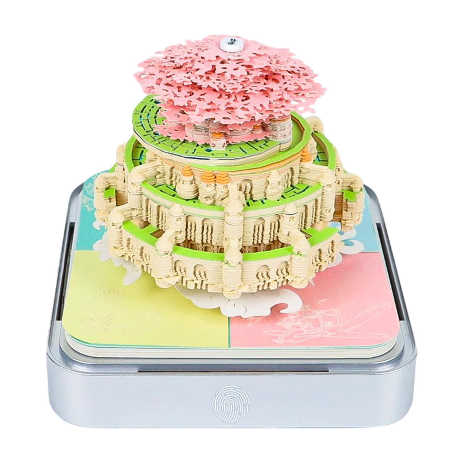 Mornei 2025 3D Memo Pad Calendar 3D Desk Calendar,DIY Paper Carving Art ...