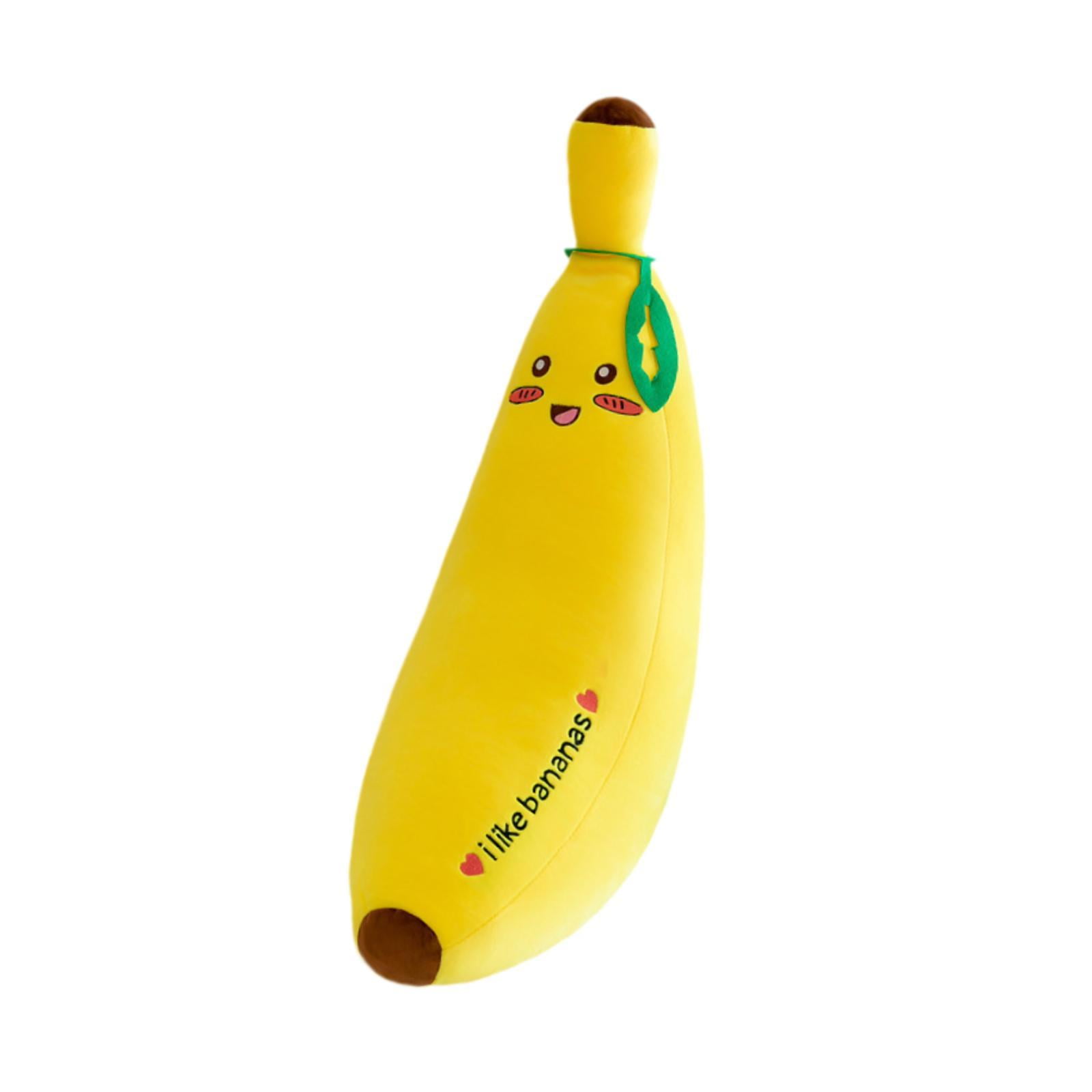 Mornei Banana Pillow Toy Lovely Banana Stuffed Animal for Birthday Boys ...