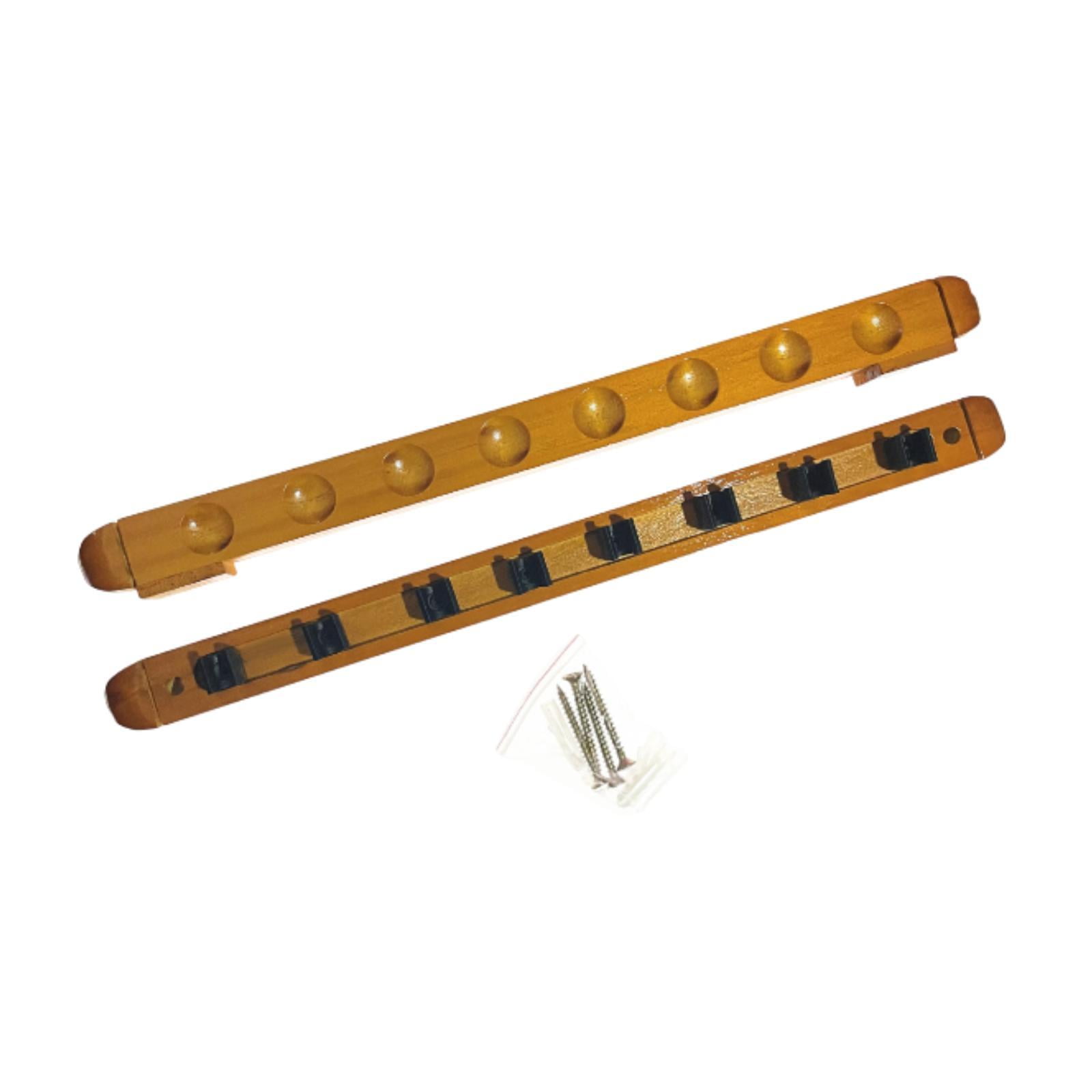 Mornei Billiard Pool Cue Rack Pool Stick Holder Cue Rest for 8 Cues ...