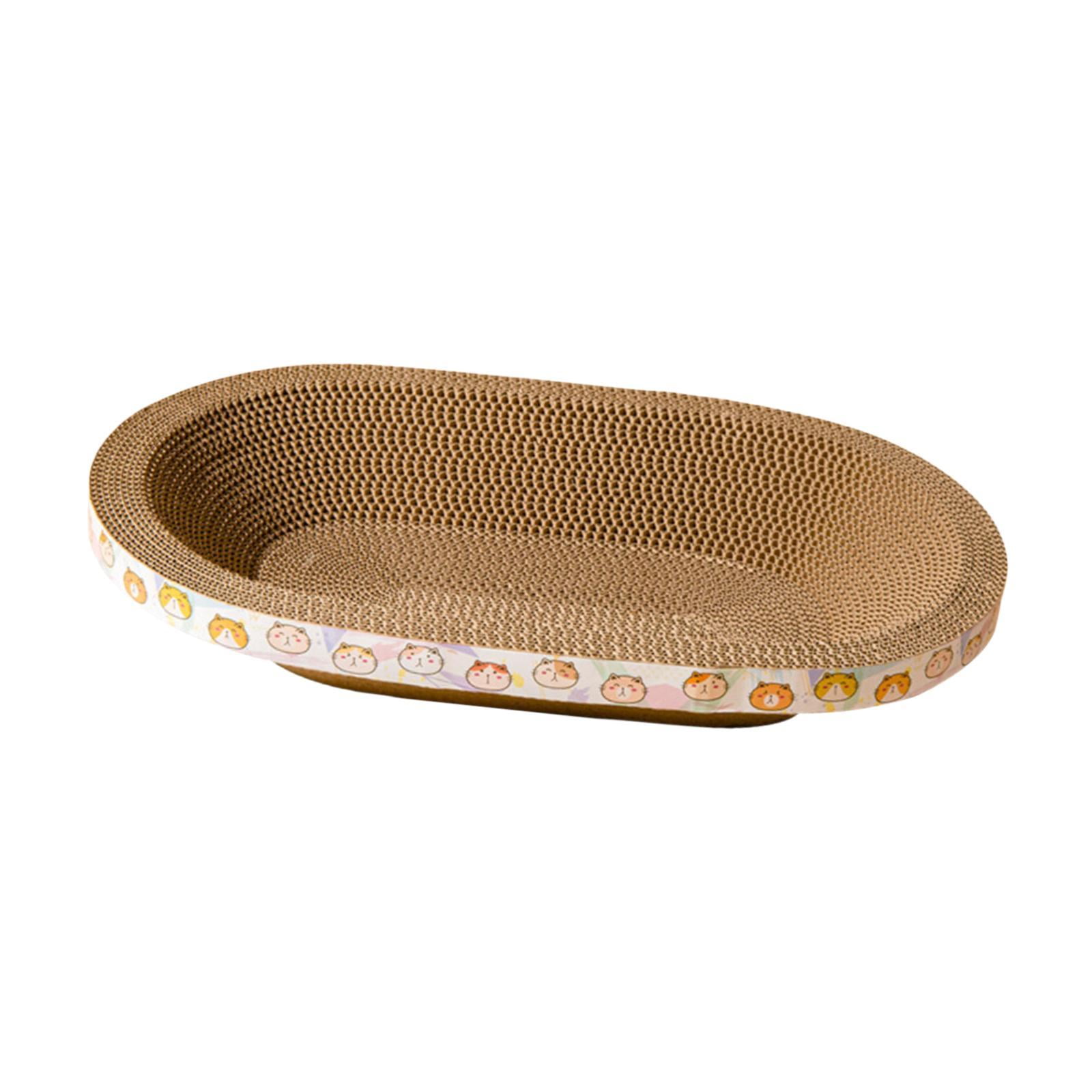 Mornei Cardboard Cat Scratcher Bed Cat Nest Pet Supplies Playing Rest ...