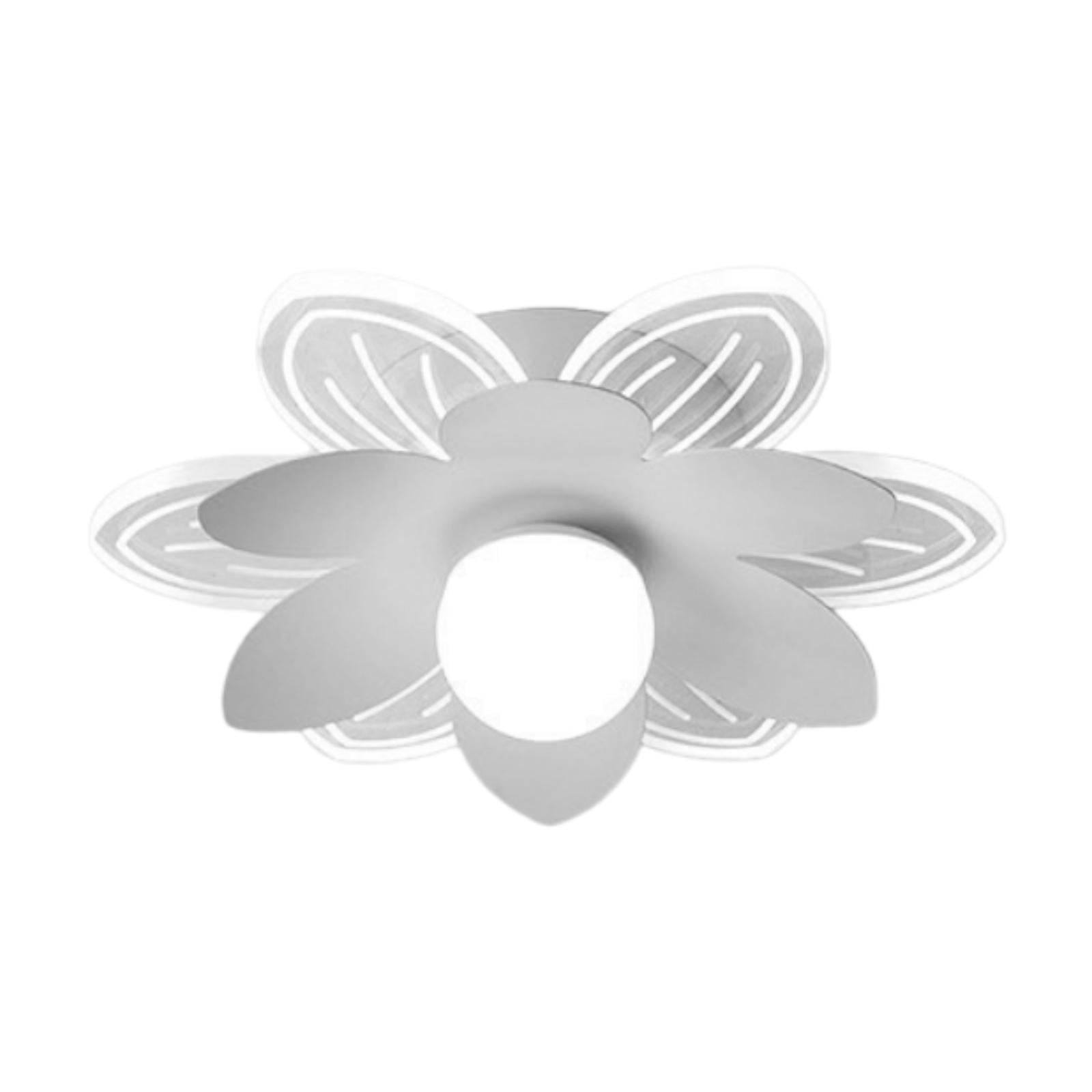 Mornei Flower Shape LED Ceiling Flush Mount Light Fixture Minimalist ...