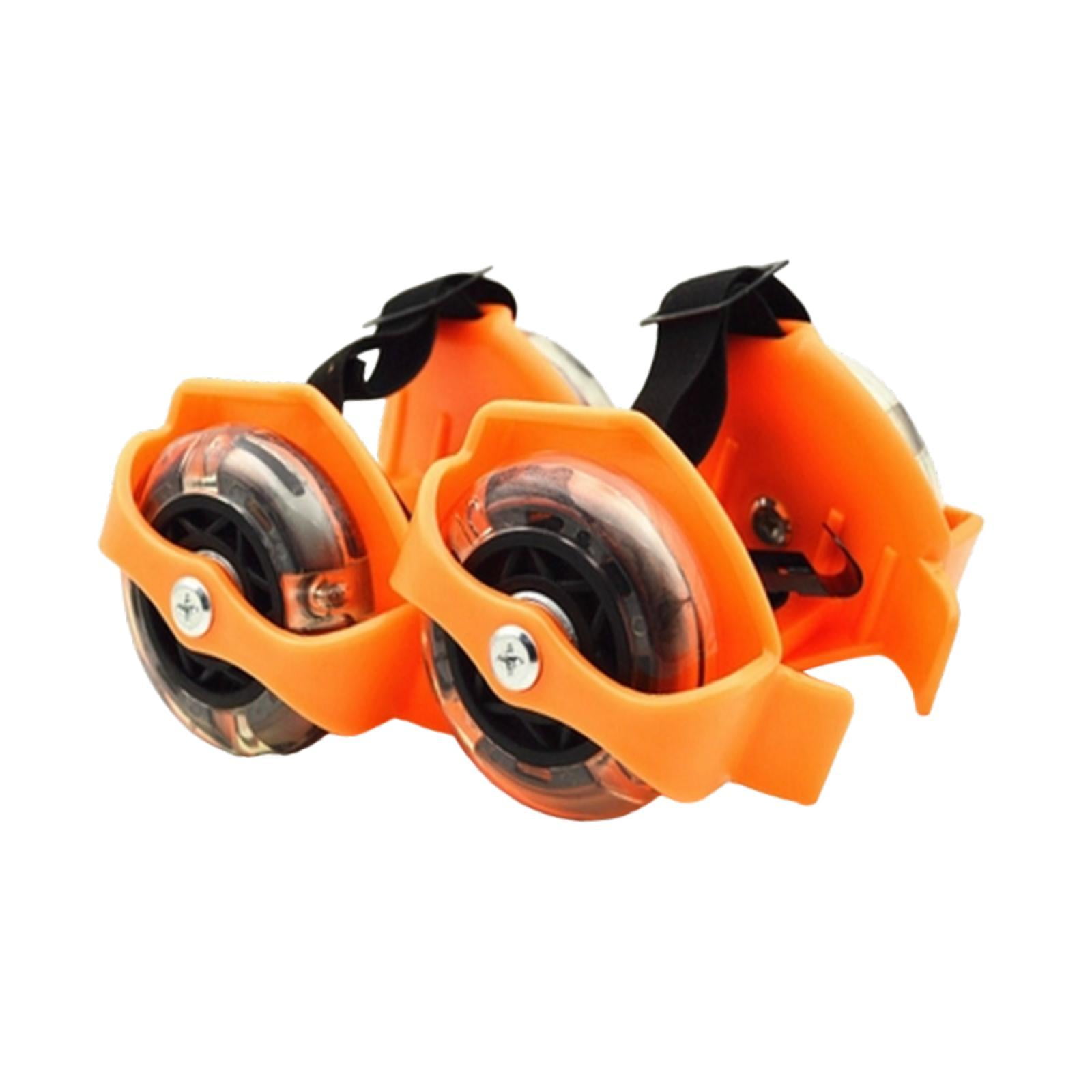 Mornei Heel Wheels Glowing Roller Wheels Sturdy Roller Shoes with ...