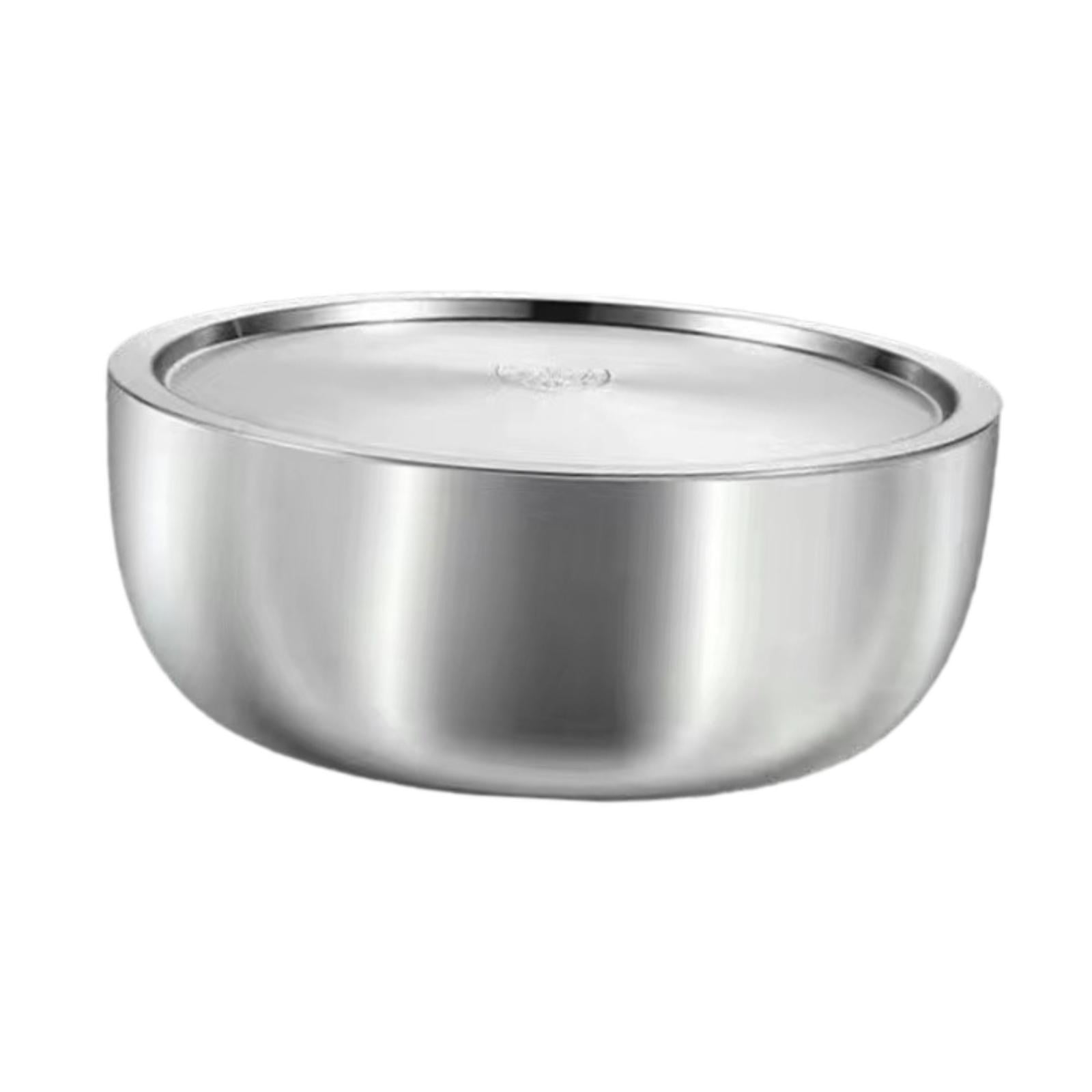 Mornei Stainless Steel Basin Dish Tub Large Easy to Clean Foot Basin ...
