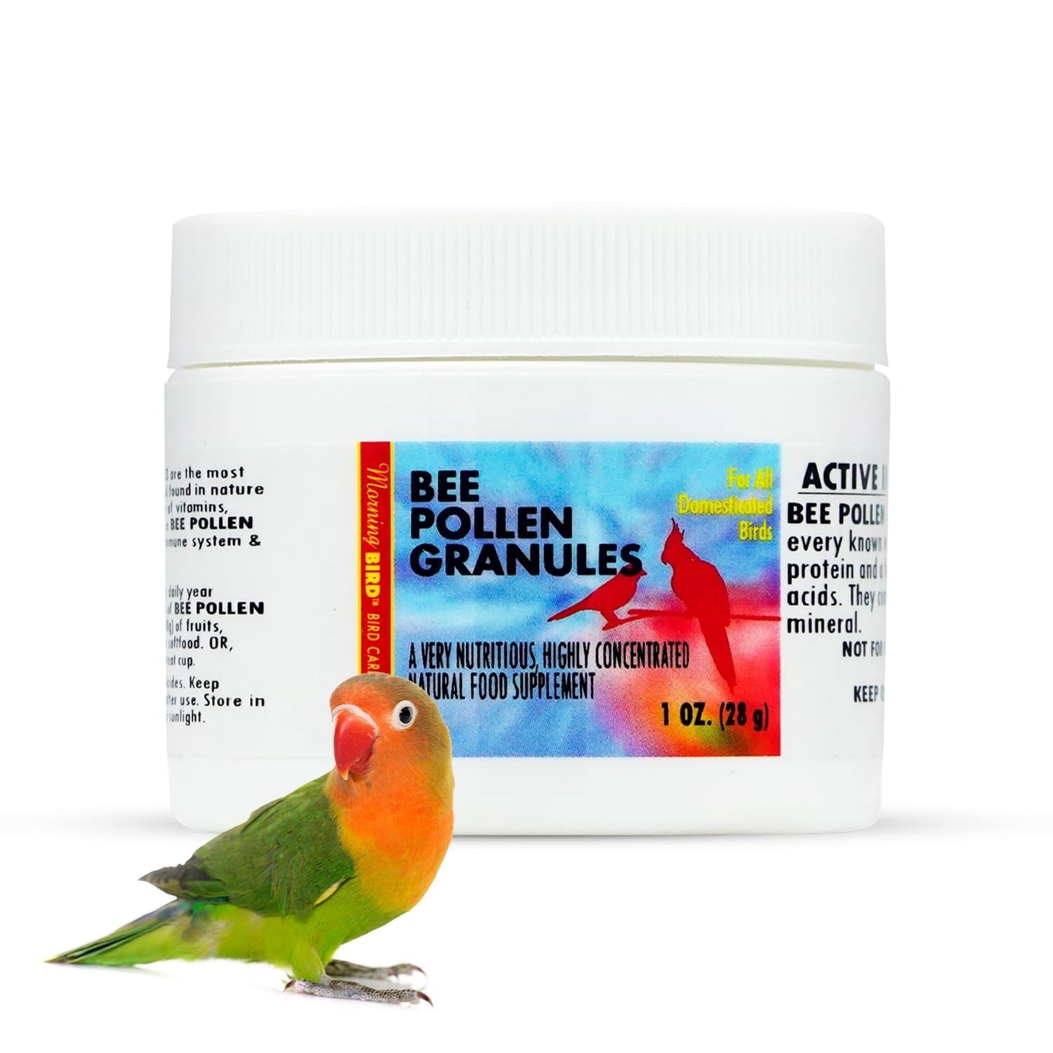 Morning Bird Bee Pollen Granules 1 oz – Naturally Immune Support ...