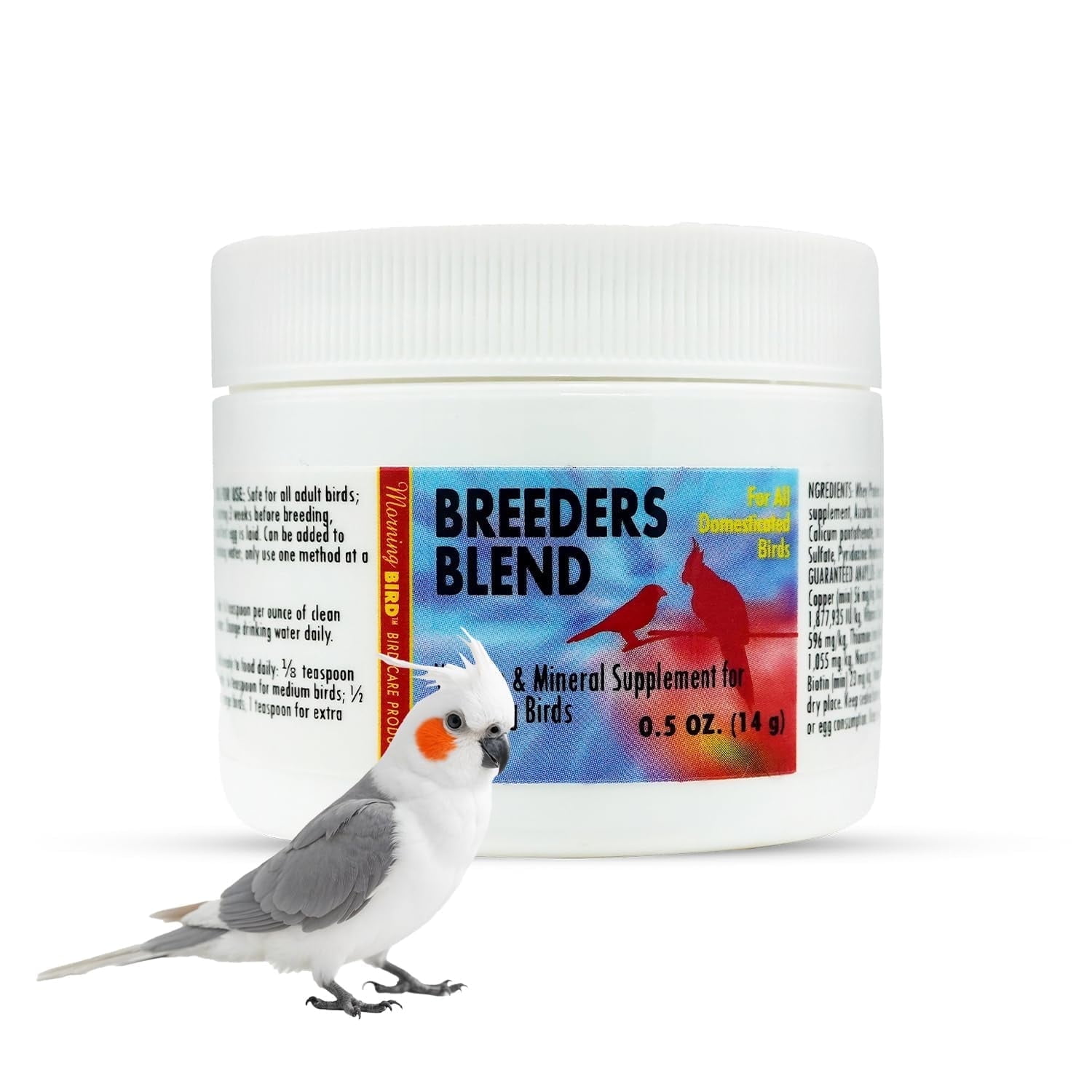 Morning Bird Breeders Blend 0.5 oz – Protein Supplement for Birds ...