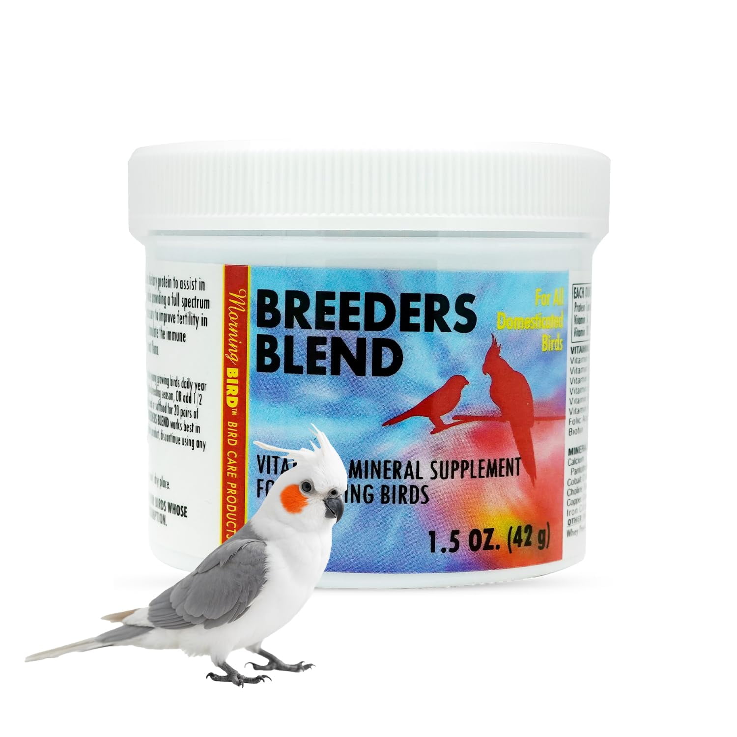 Morning Bird Breeders Blend 1.5 oz – Protein Supplement for Birds ...