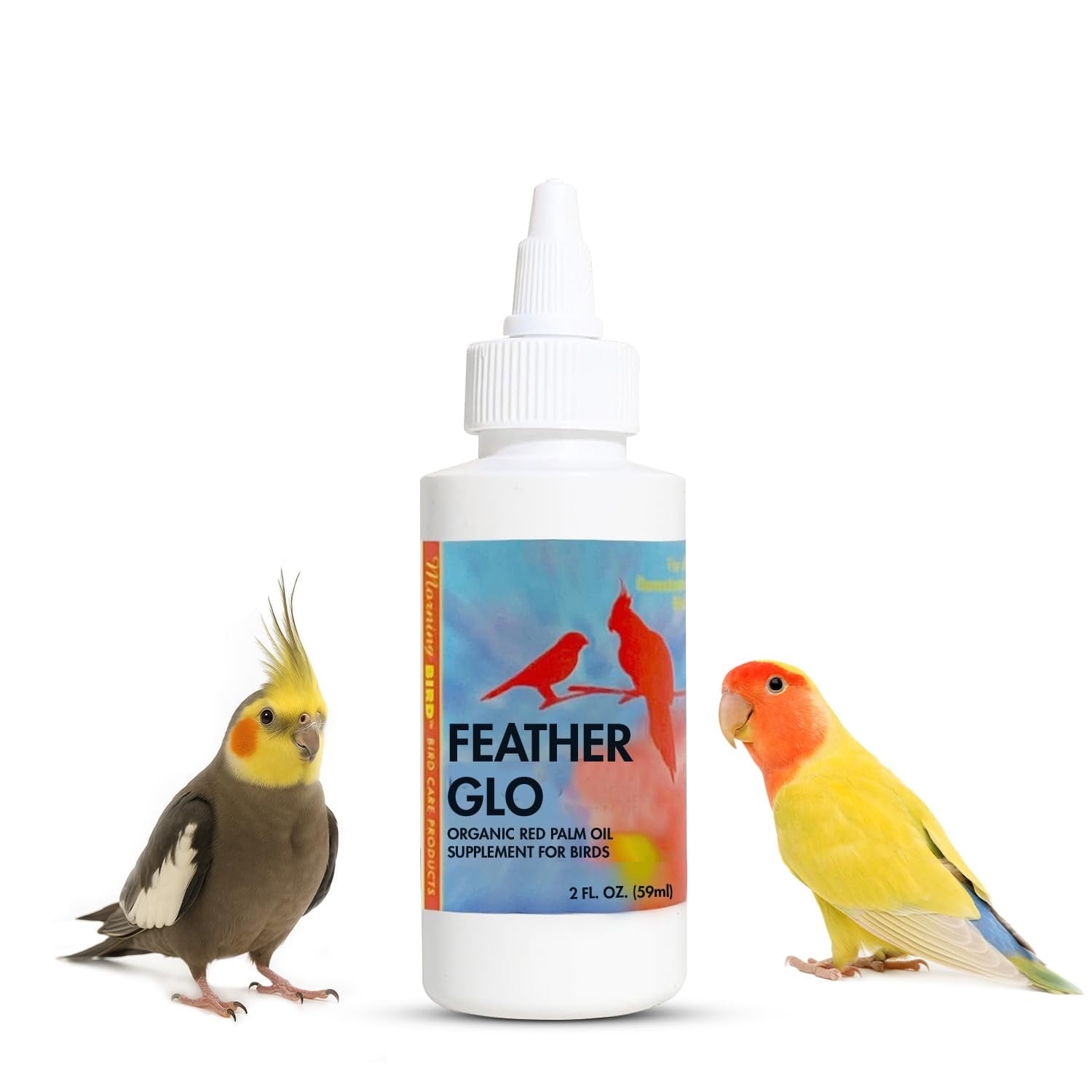 Morning Bird Feather-Glo 2 oz – Palm Oil Supplement for Birds ...