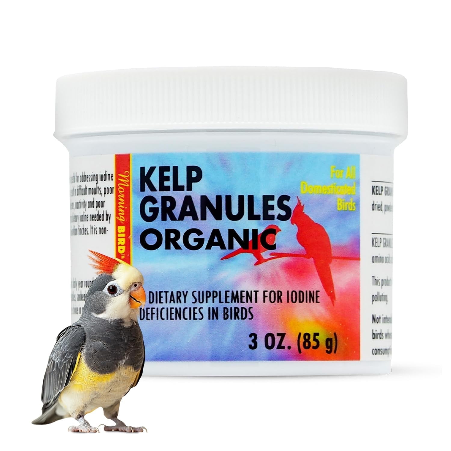 Morning Bird Kelp Granules 3 Oz – Iodine Supplement for Birds - Walmart.com