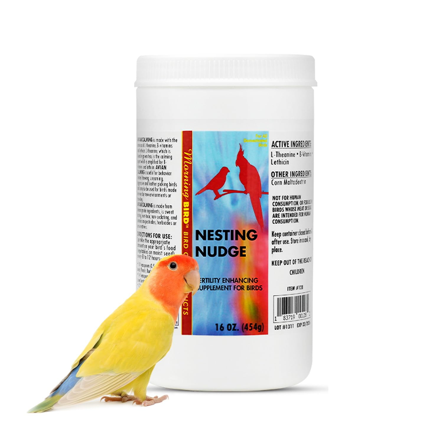 Morning Bird Nesting Nudge 16 oz (Avian Fertility Formula) For Birds ...