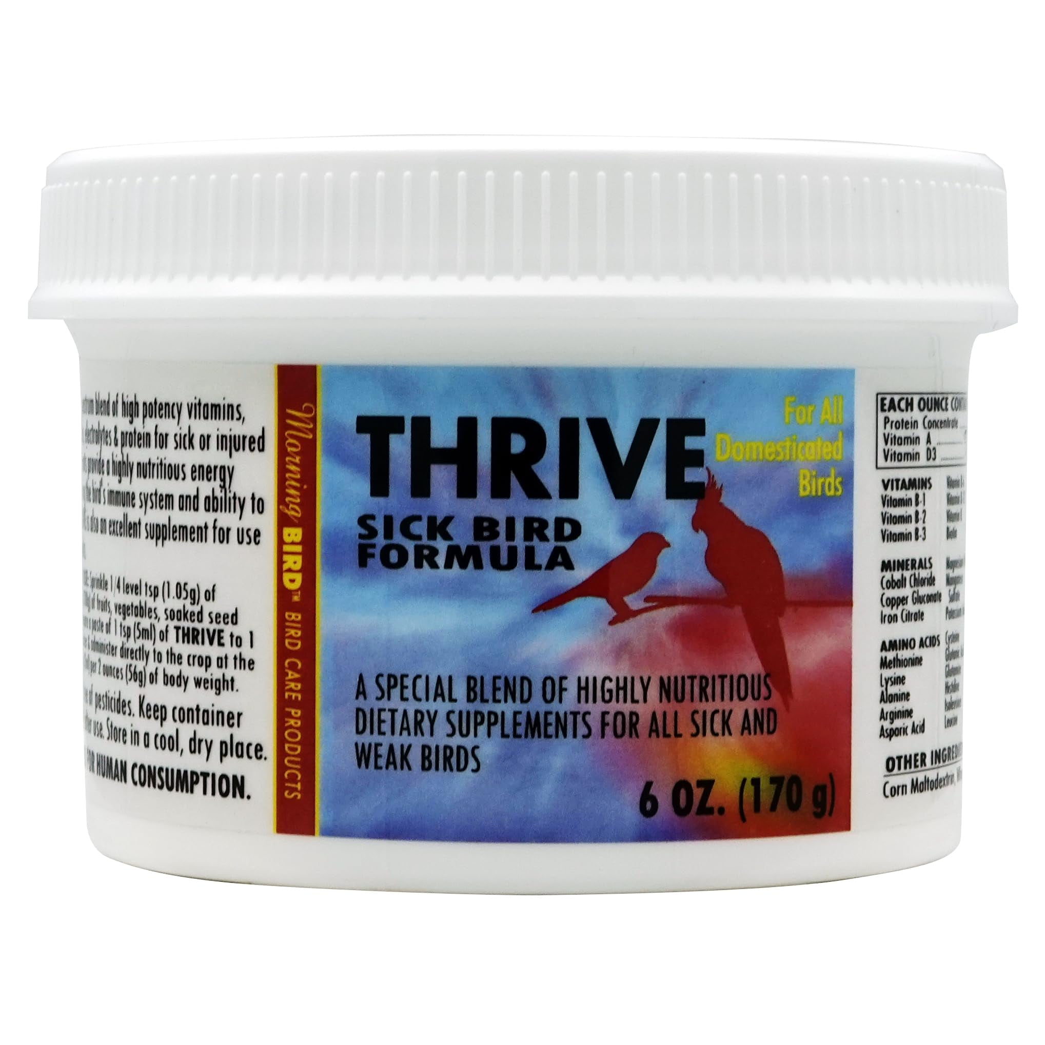 Morning Bird Thrive, Nutritious Energy Supplement with Minerals ...