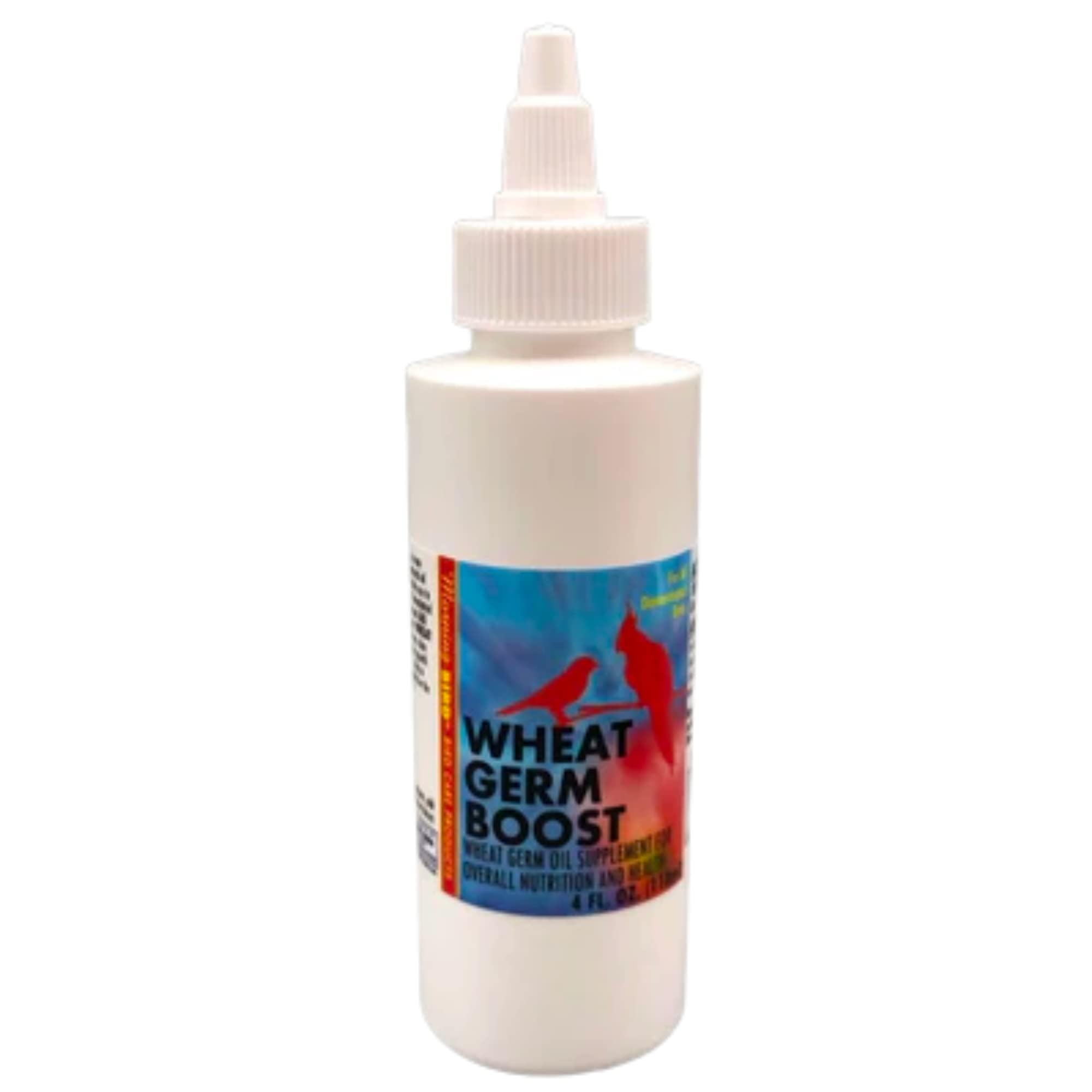 Morning Bird Wheat Germ Boost, Organic Oil for Caged Birds, All Natural Supplement for Parakeets ...