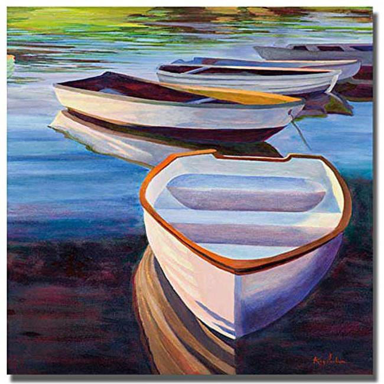 Morning Calm I by Kay Carlson Premium Gallery-Wrapped Canvas Giclee Art ...