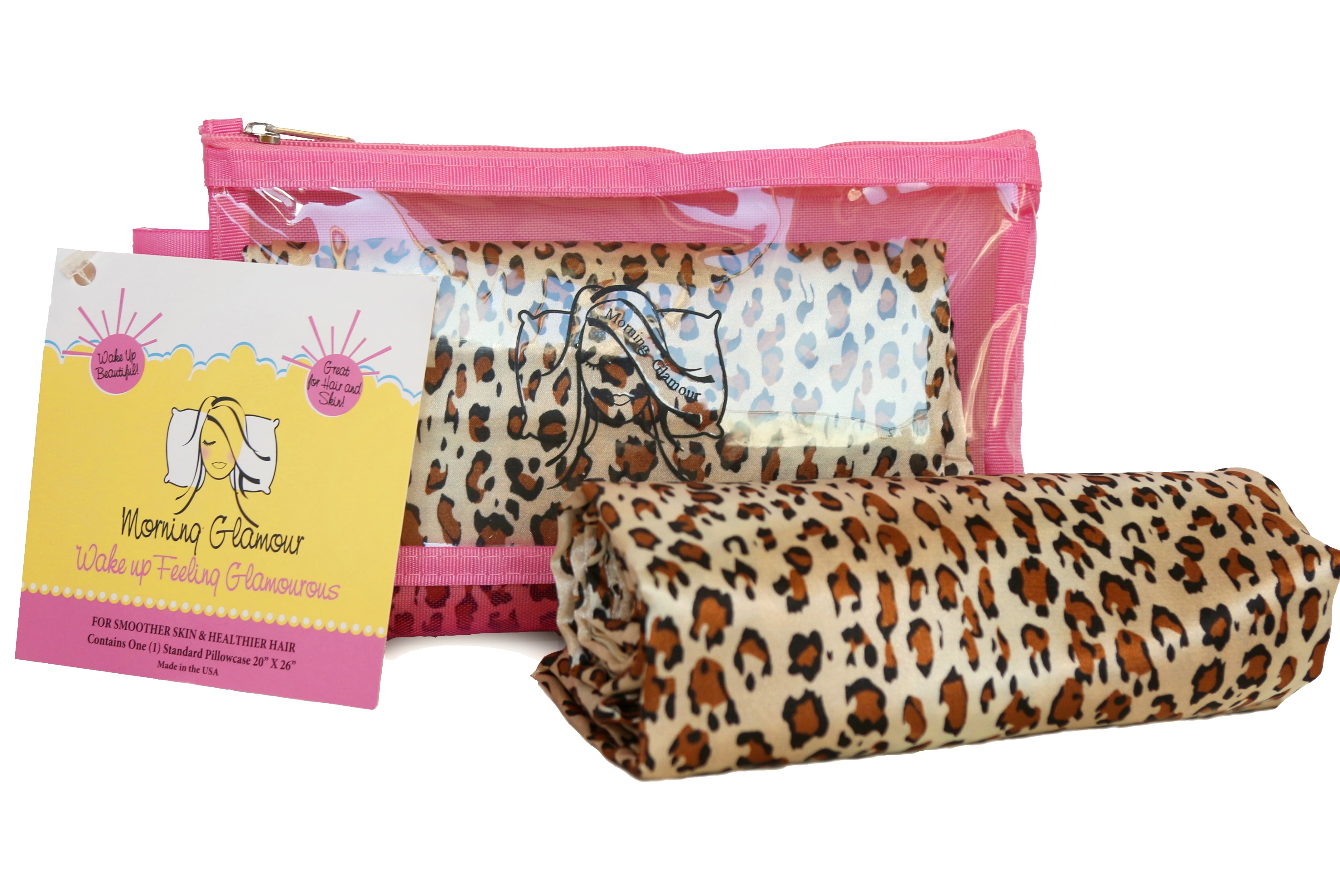 Morning Glamour Pillowcase and Travel Bag Set - Walmart.com