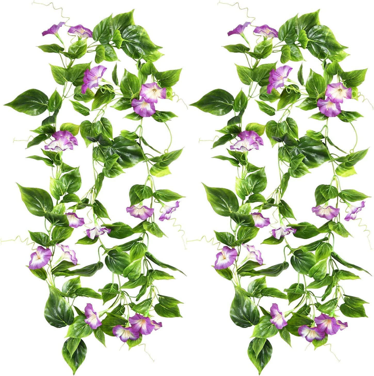 Morning Glory Flower Vine 5Feet Artificial Flower Vines Morning Glory ...