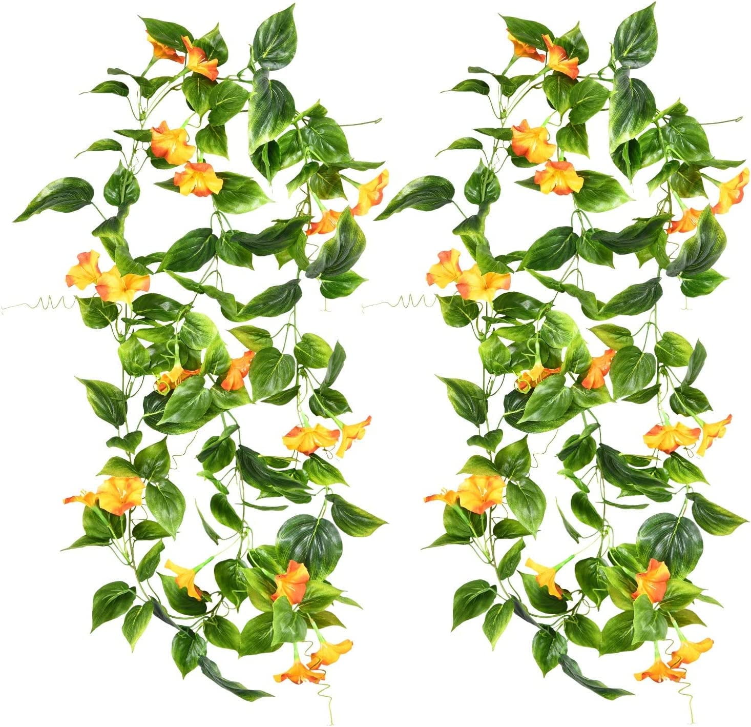 Morning Glory Flower Vine 5Feet Artificial Flower Vines Morning Glory ...