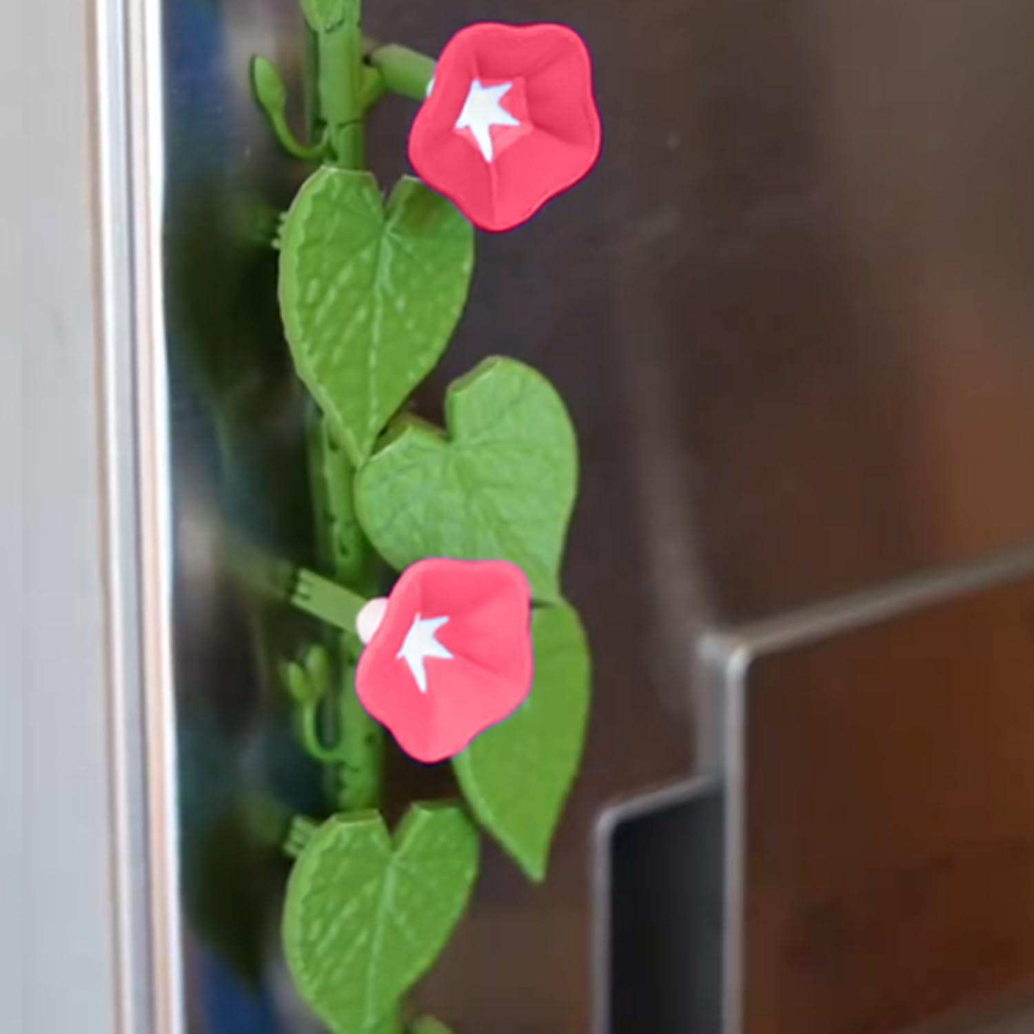 Morning Glory Fridge Magnets, 3D Climbing Ivy Vine with Articulating ...