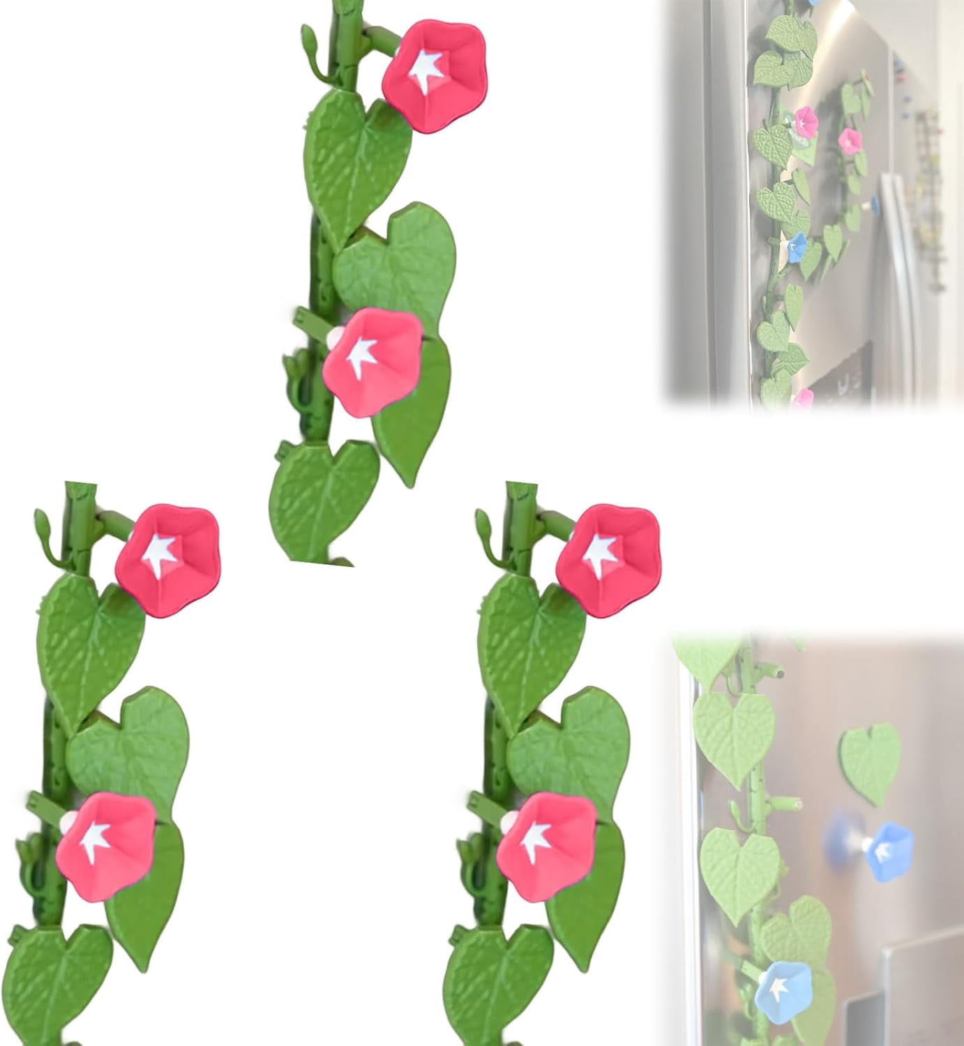 Morning Glory Magnets, Funny Morning Glory Climbing Ivy Fridge Magnet ...