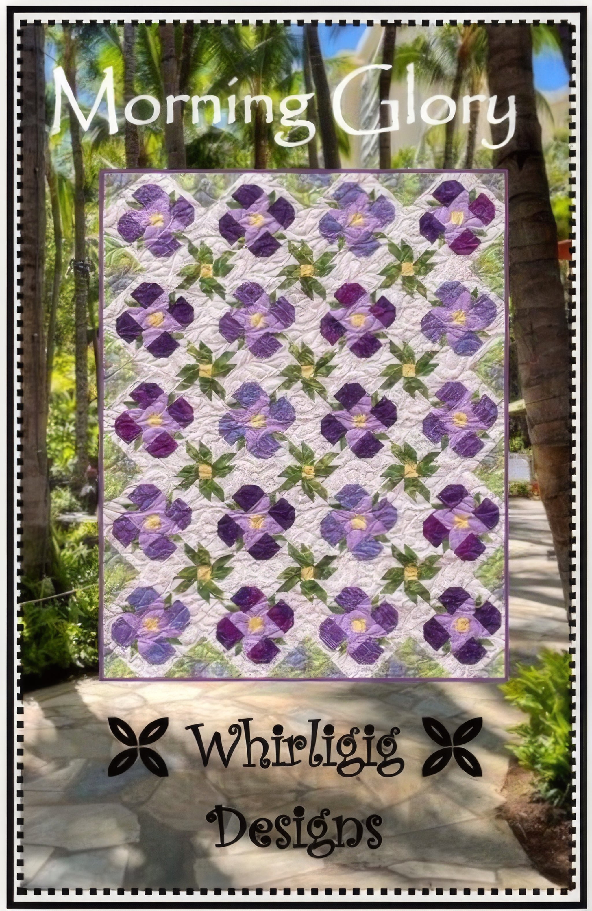 Morning Glory Quilt Pattern by Whirligig Designs - Walmart.com