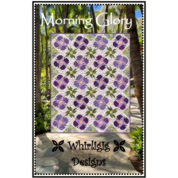 Morning Glory Quilt Pattern by Whirligig Designs - Walmart.com