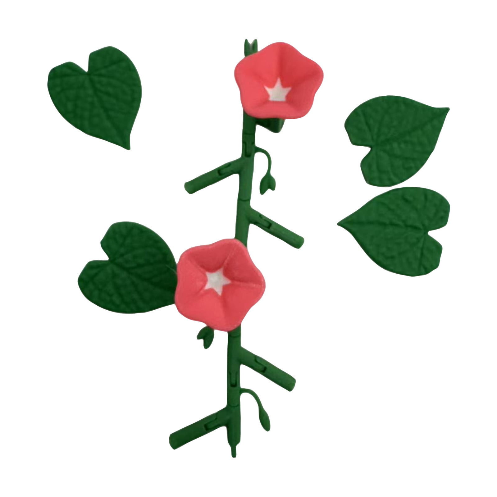 Morning Glory Refrigerator Magnets – 3D Printed Climbing Vine Plant ...