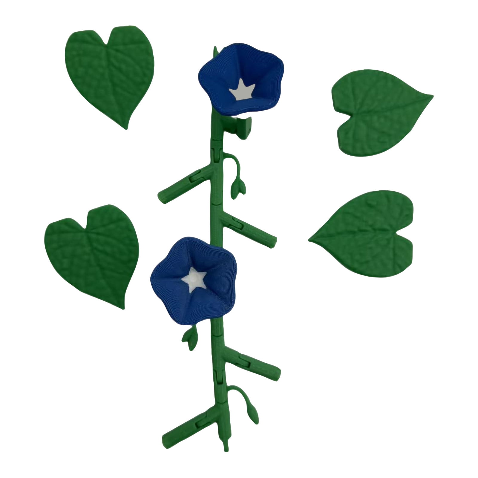 Morning Glory Refrigerator Magnets – 3D Printed Climbing Vine Plant ...
