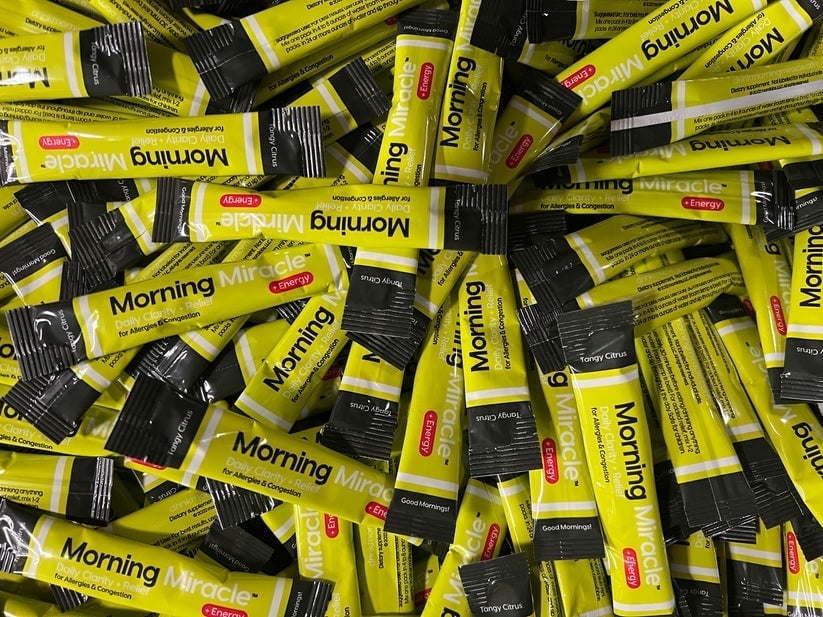 Morning Miracle Variety Pack (+ Caffeine) | Fast Allergy & Congestion ...