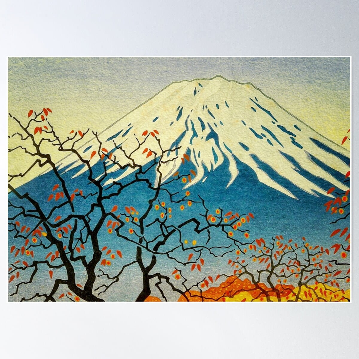 Morning Praying to Yahnamm - Nature Landscape Poster, 12x18 UNFRAMED ...