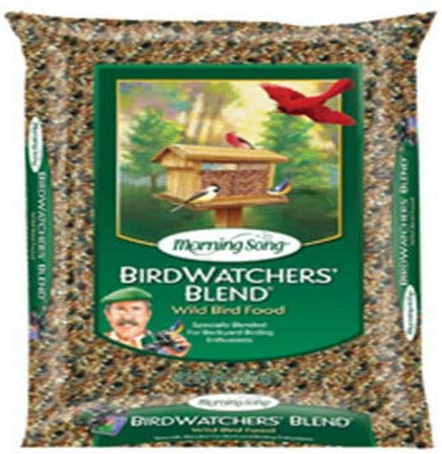 Morning Song 11956 Birdwatchers Blend-Wild Bird Food, 18-Pound ...