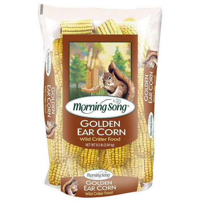Morning Song Golden Ear Corn, Bird and Animal Feed, 6.5 lb Bag ...