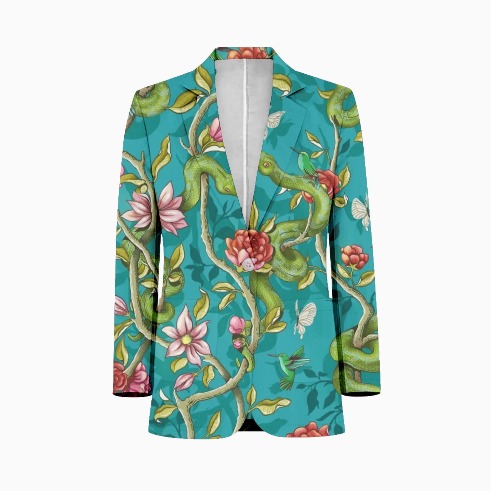 Morning Song - turquoise Mens Suits Shawl Collar Slim Fit Suit Mens ...