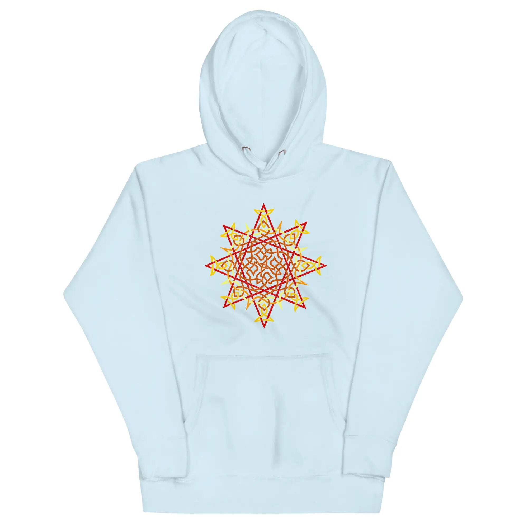 Morning Star Fire - Fire Colour Flat - Hoodie - Walmart.com