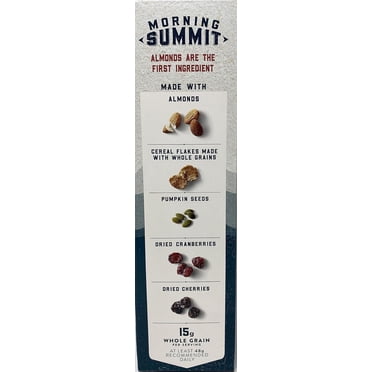Morning Summit Almond & Berry Blend Cereal, Maple Sweetened Whole Grain ...