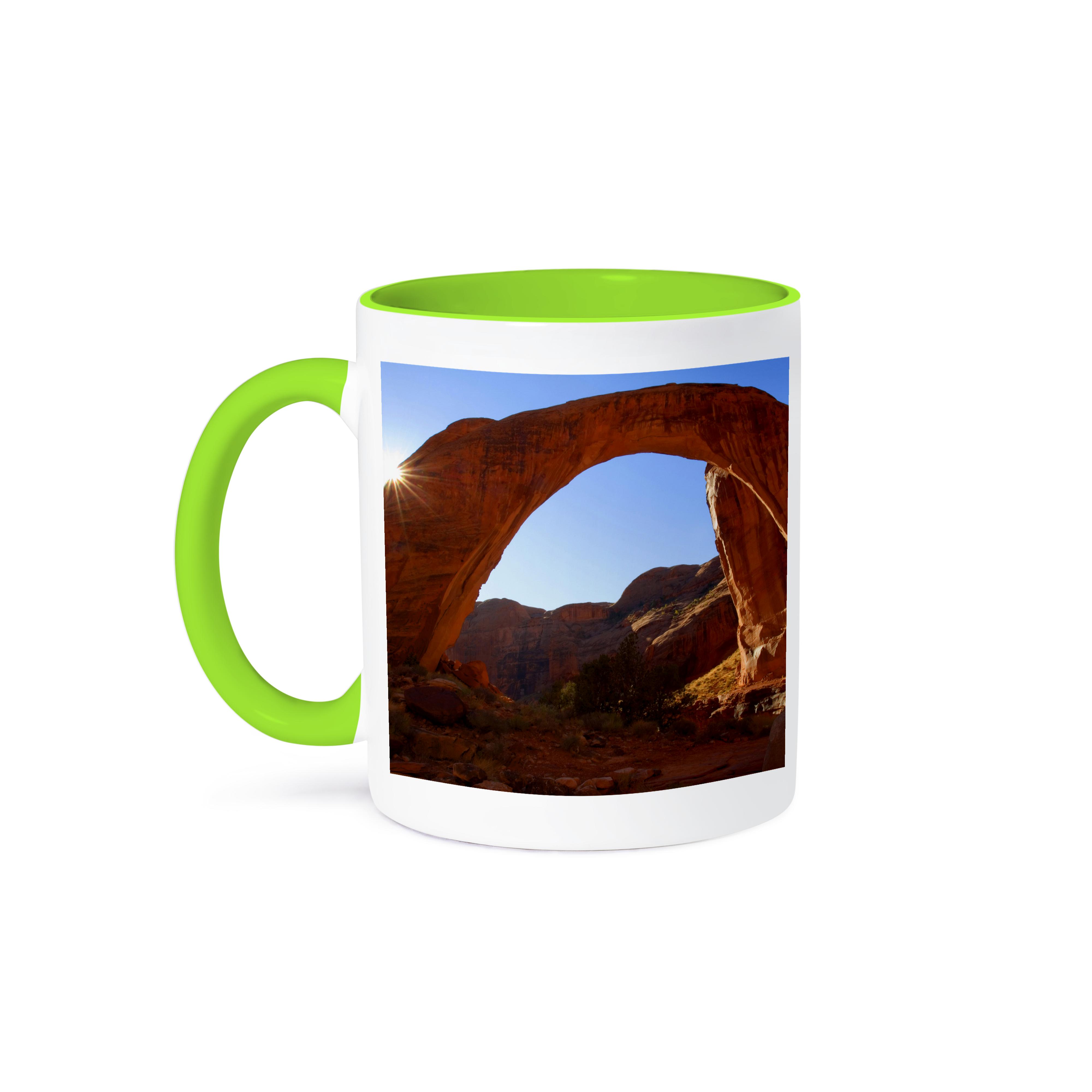3dRose, Morning Sun Rising behind Rainbow Bridge, Utah - US03 BFR0072 ...