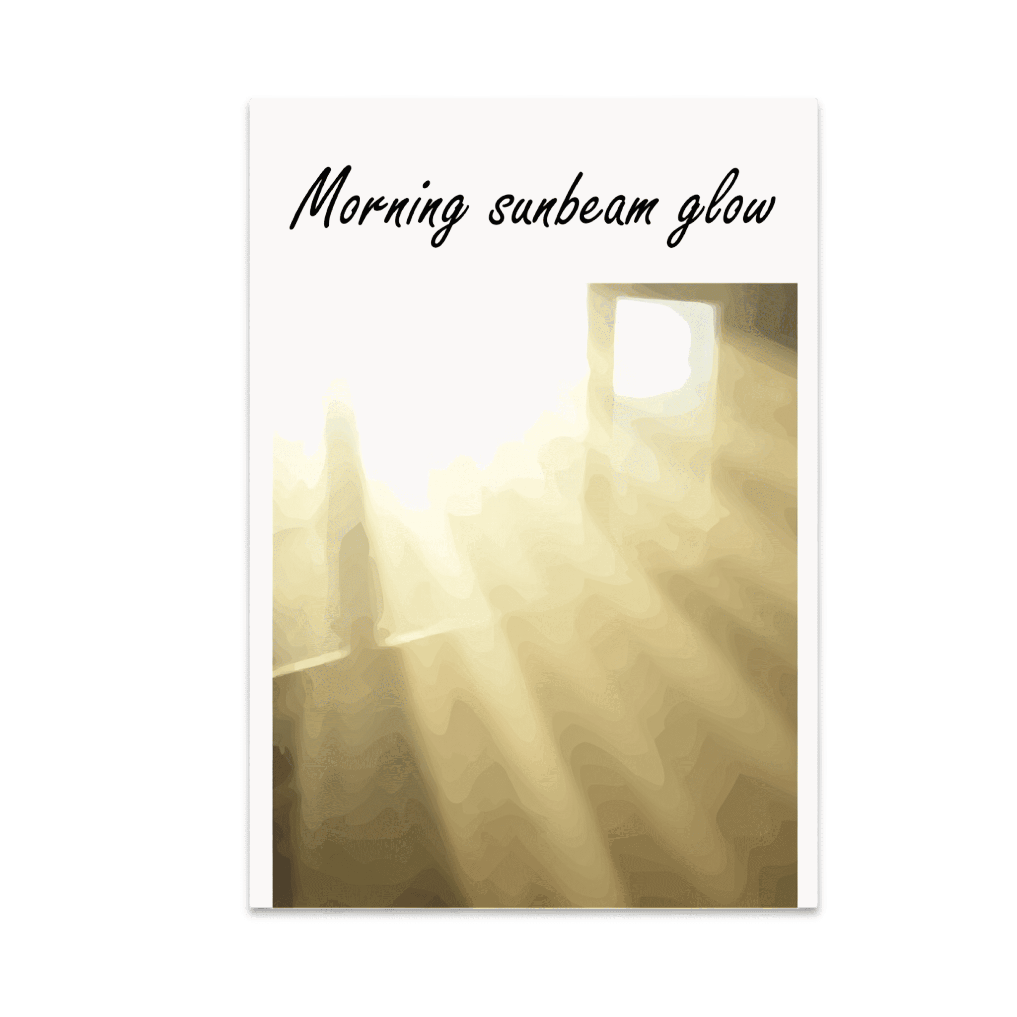 Morning Sunbeam Glow Wall Art - Home Decor Enthusiast - 13x19 Poster ...