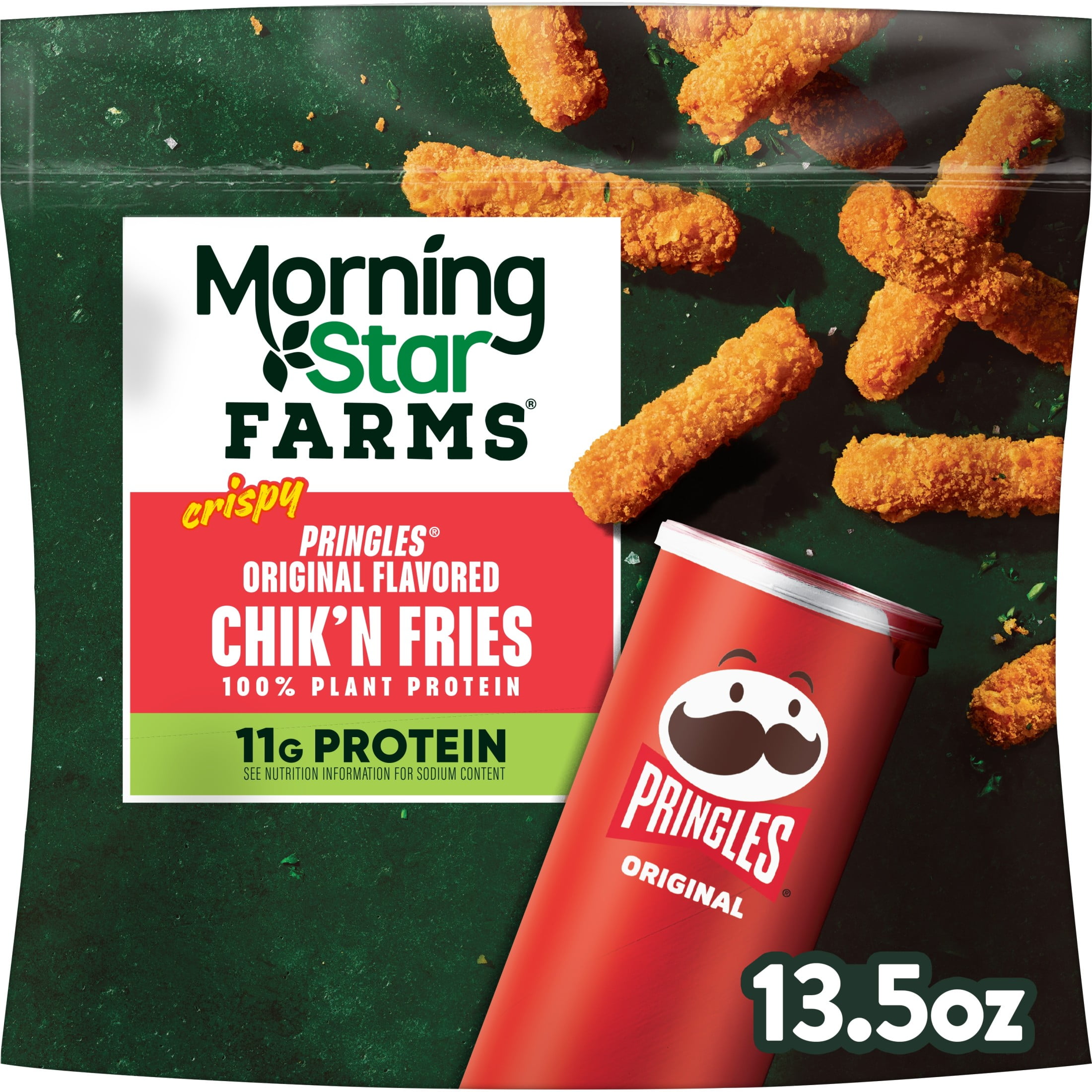 MorningStar Farms Vegan Plant Based Pringles Original Flavor Chik'n ...