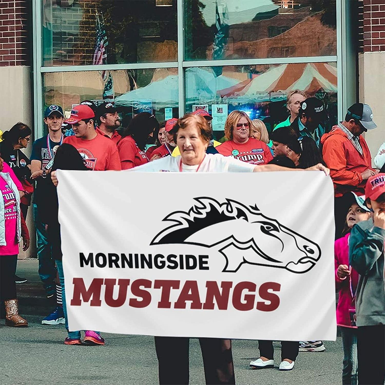 Morningside College Logo Garden Flag 3x5 Ft Decor Outdoor Banner Sign ...