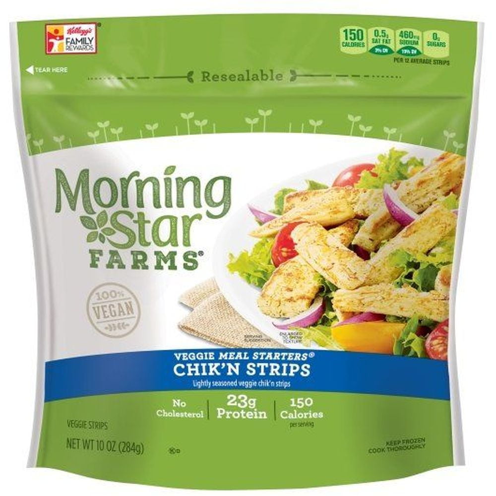Morningstar Farms Veggie Meal Starters Chik n Strips, 10 Ounce -- 6 per ...